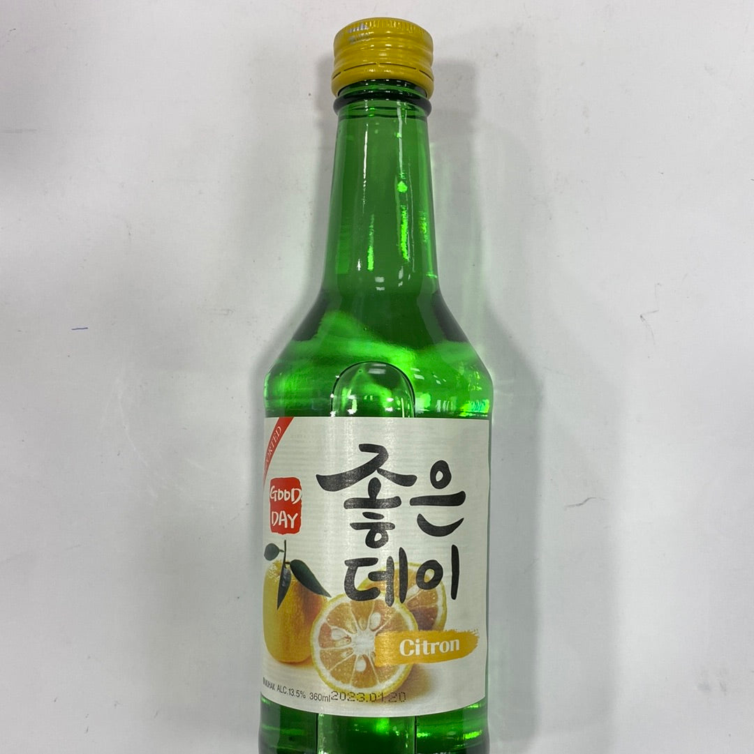 Muhak GoodDay Soju (Citron) Alc 13.5% 360ml – Britkong Shop